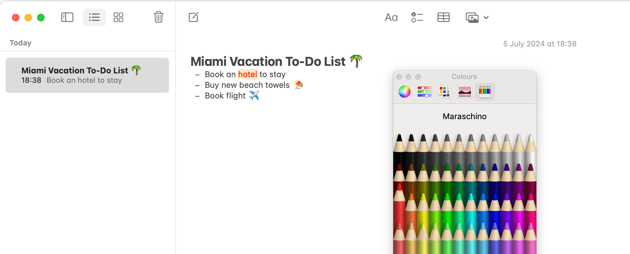how-to-highlight-in-apple-notes-znote